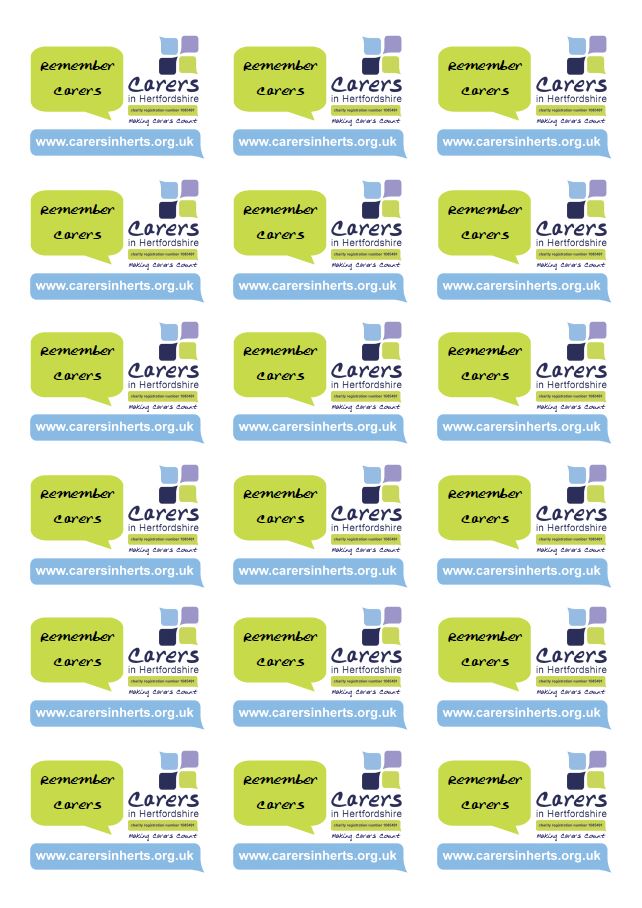 Materials to Download - Carers In Herts