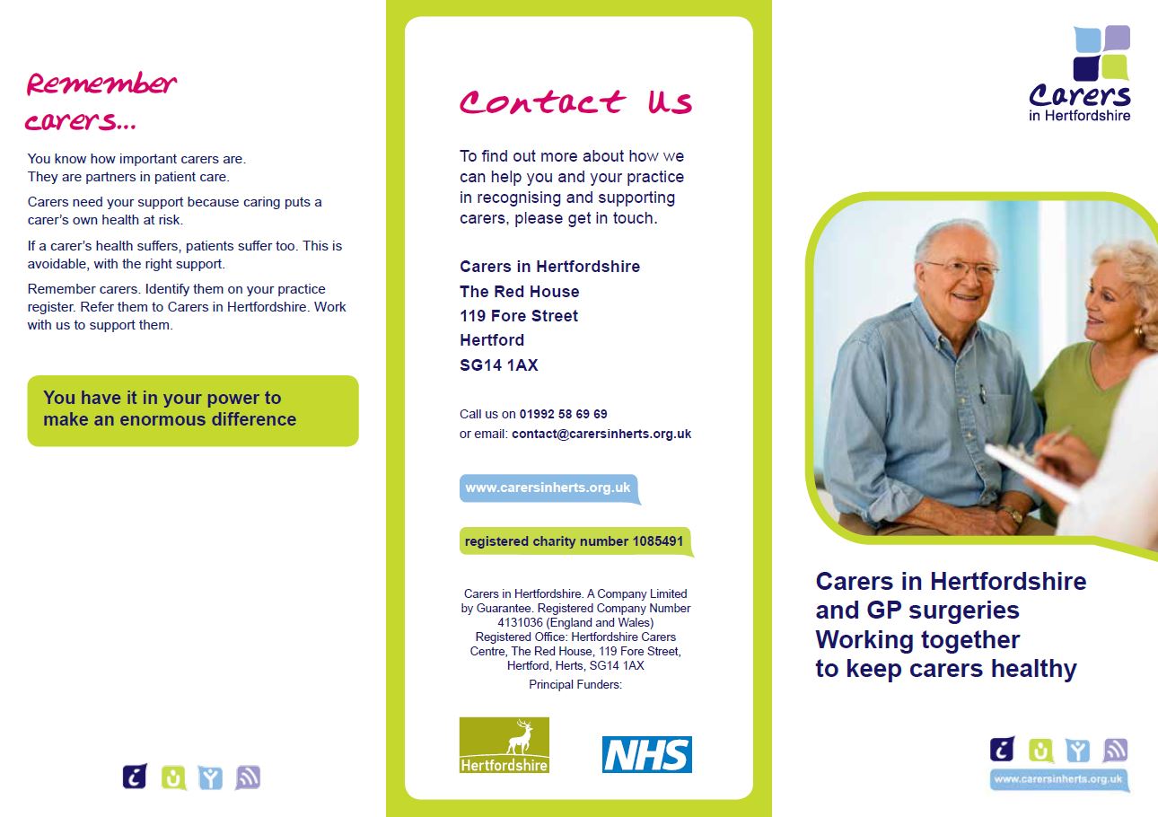 Materials to Download - Carers In Herts