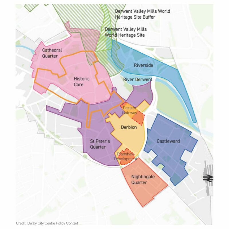 Derbions Masterplan to develop the City Centre - Derbion