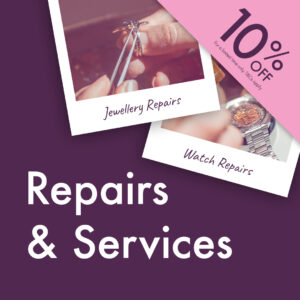 10% off jewellery & watch repairs at F.Hinds - Derbion