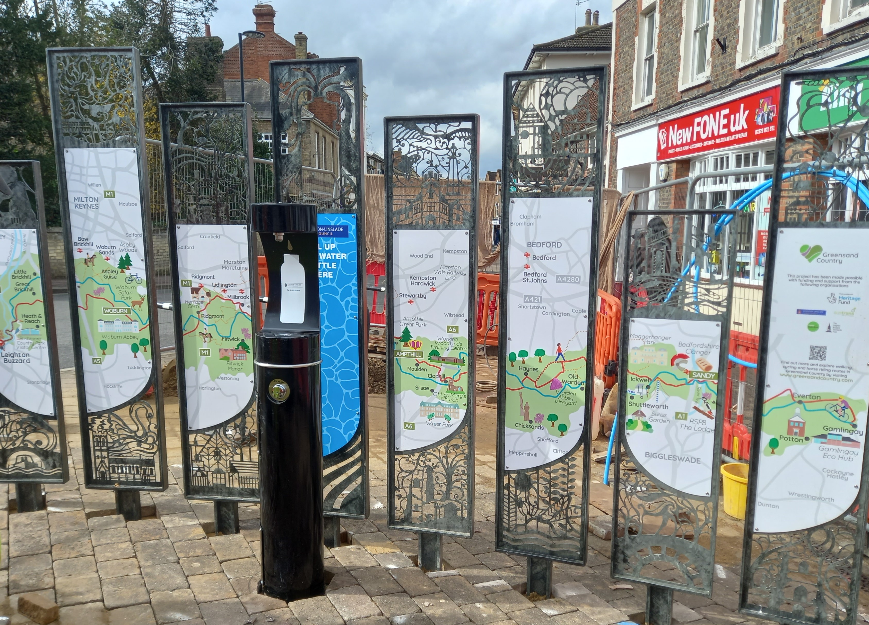 Greensand Ridge Gateway Feature comes to Leighton Linslade | Greensand ...