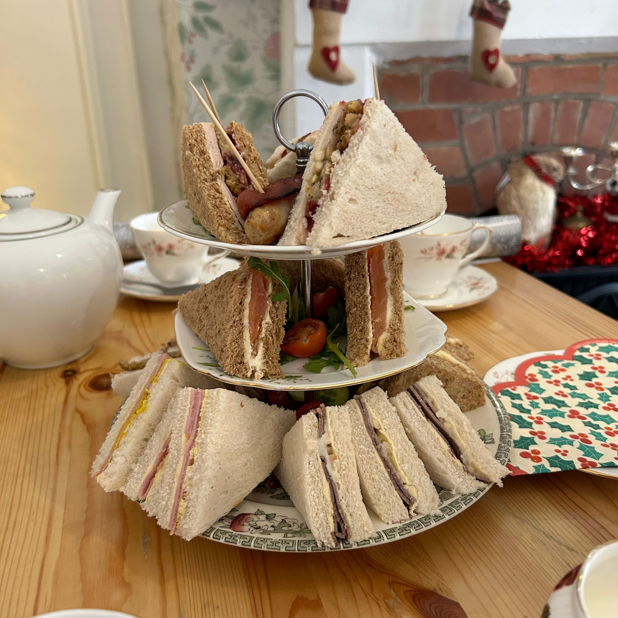 Ridgmont Station Festive Afternoon Tea | Greensand Country