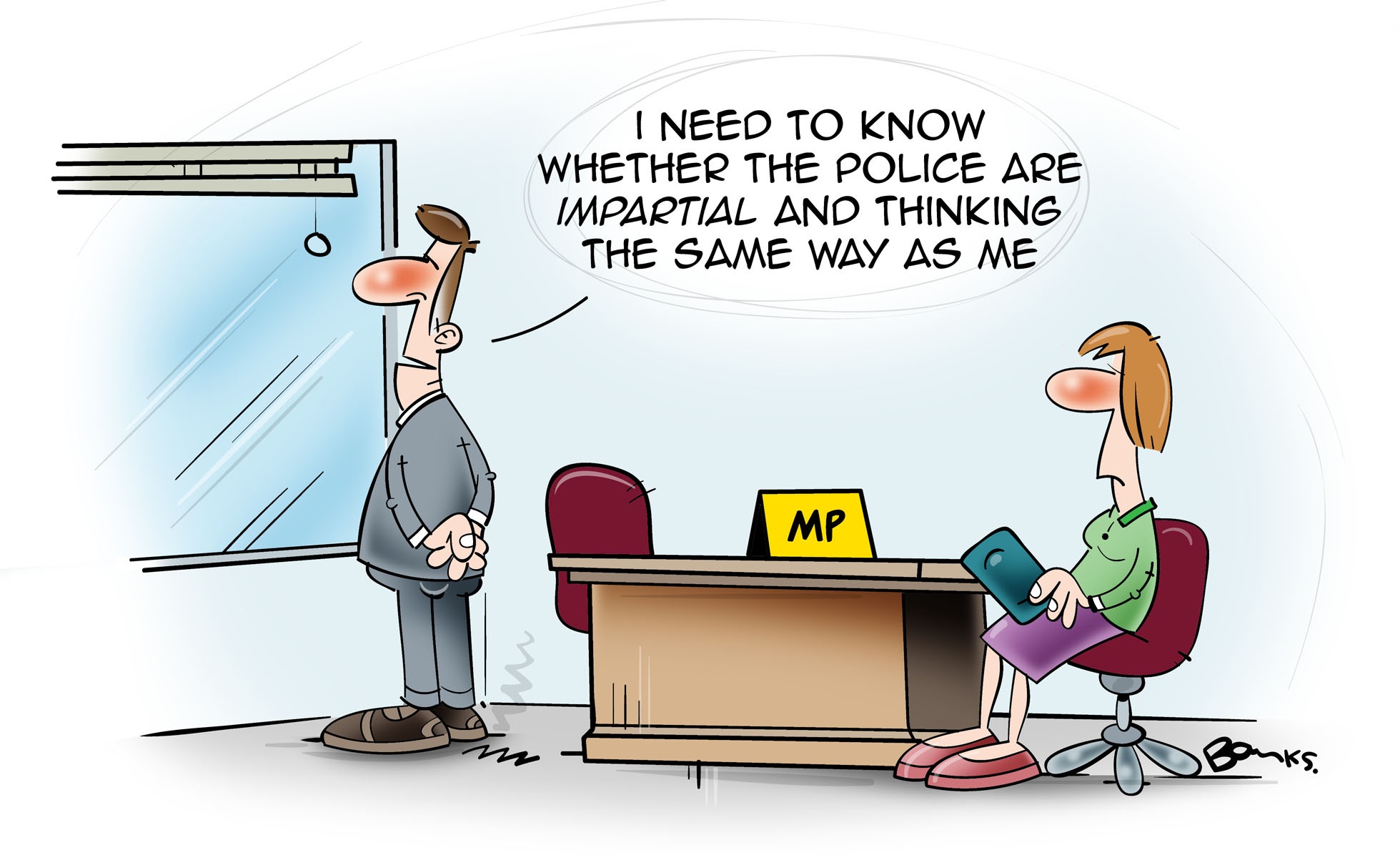 Cartoon 12 Jan 24 - Police Oracle