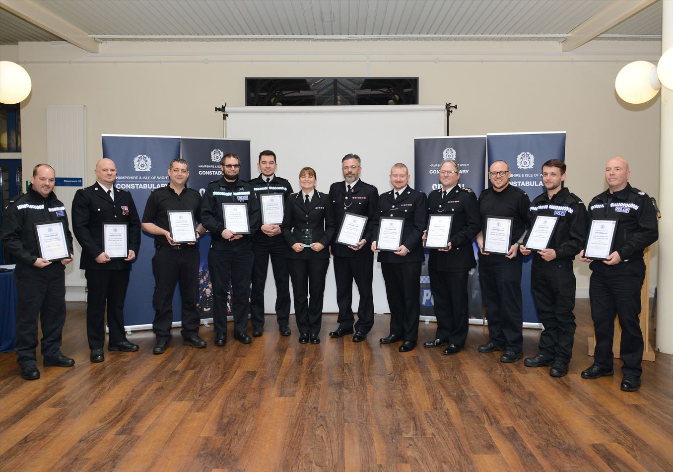 Specials team recognised by Hampshire Constabulary - Police Oracle