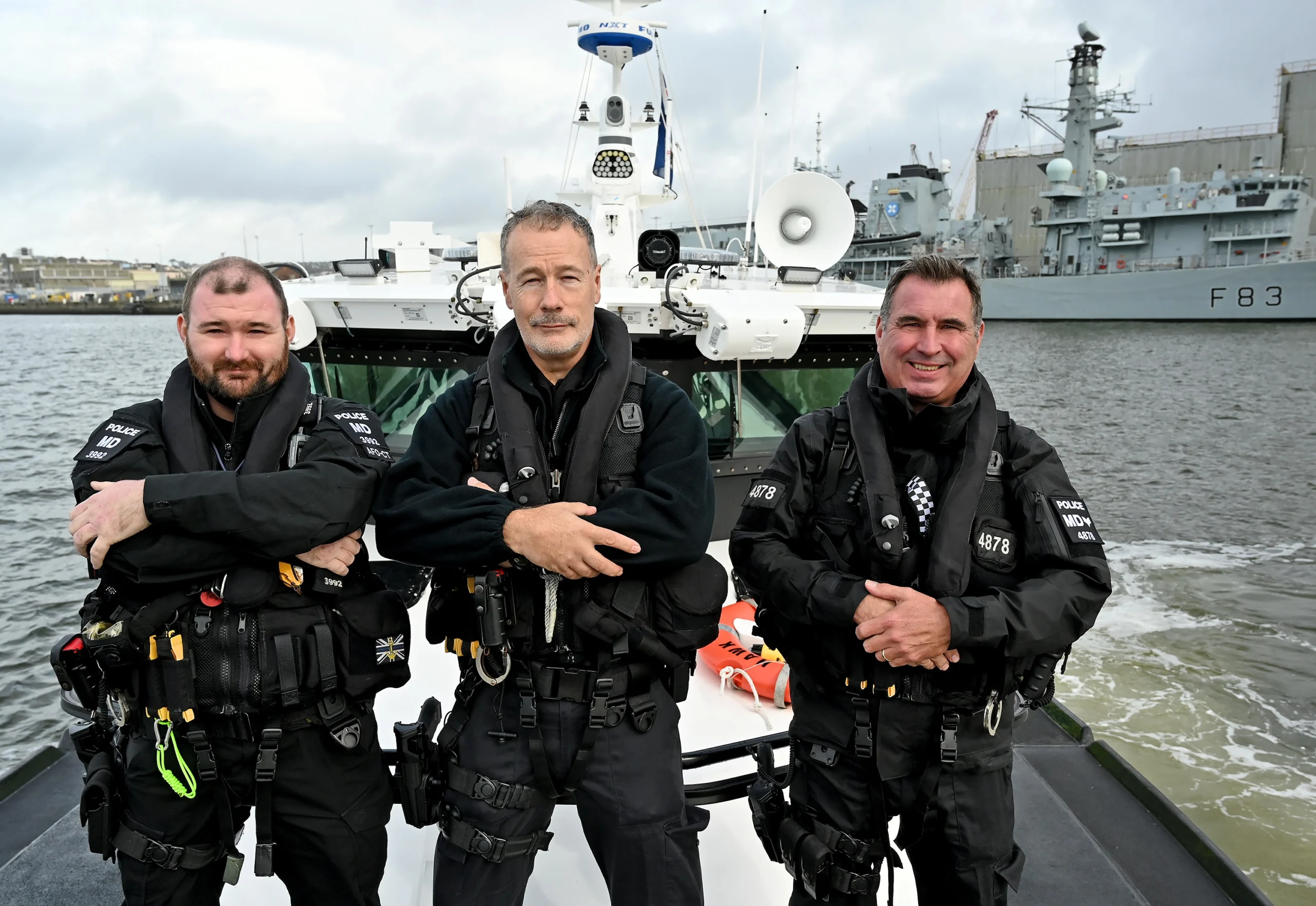 MDP officers who rescued man threatening to set himself alight on boat ...