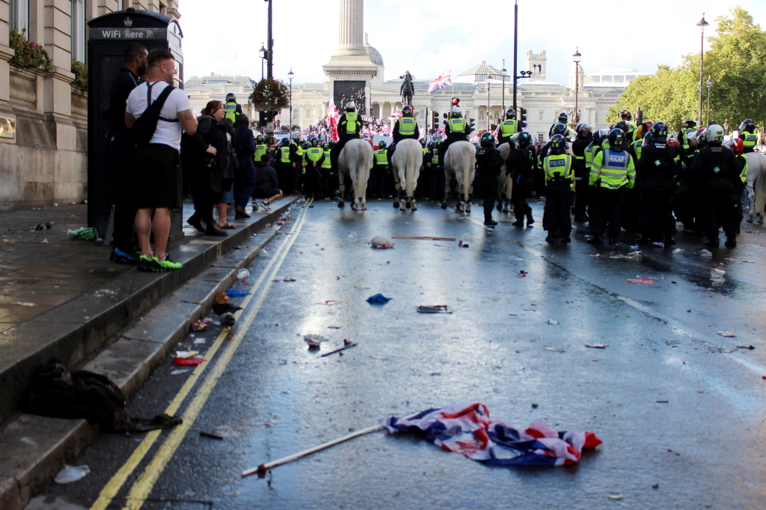 Eyewitness: mounted units prove their worth during a complex public ...