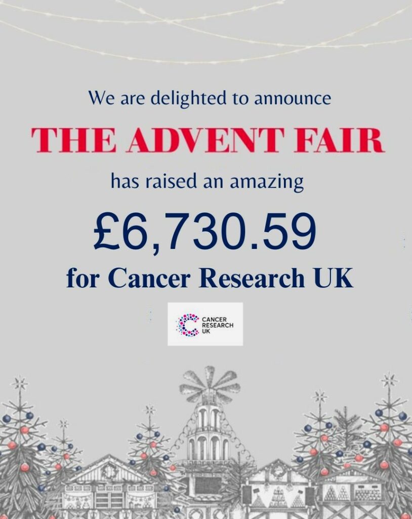 Advent Fair 2025- for Cancer Research UK - Winchester House School